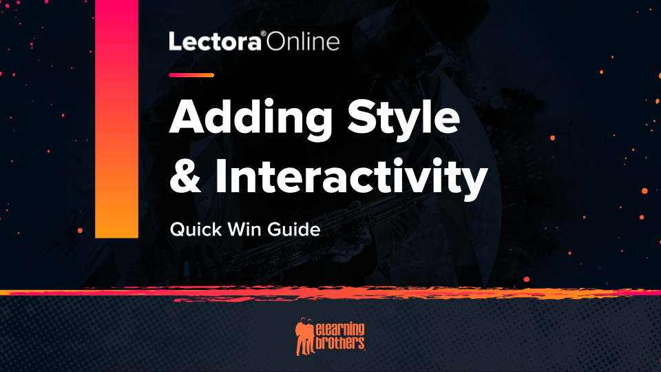 Adding Style And Interactivity Quick Win Tutorial 